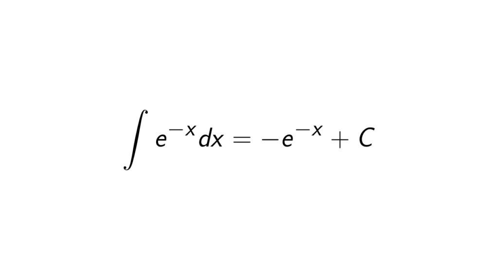 What is the integral of inverse e^x? - Epsilonify